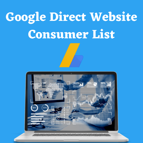 Google Direct Website Consumer List - Google D2C list - BizProspex