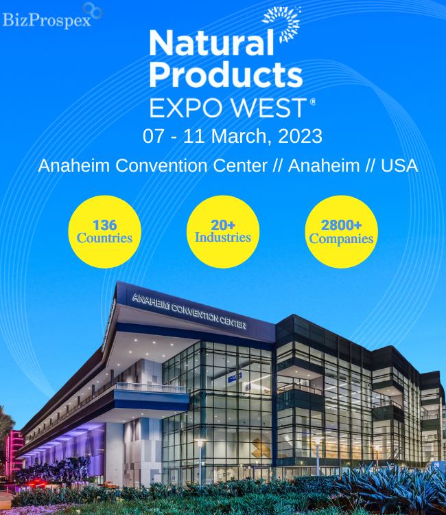 Natural Products Expo West Exhibitor List 2023 - BizProspex
