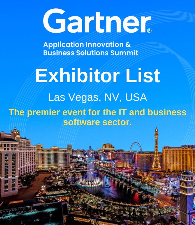 Gartner Application Innovations & Business Summit Exhibitor List - Buy ...